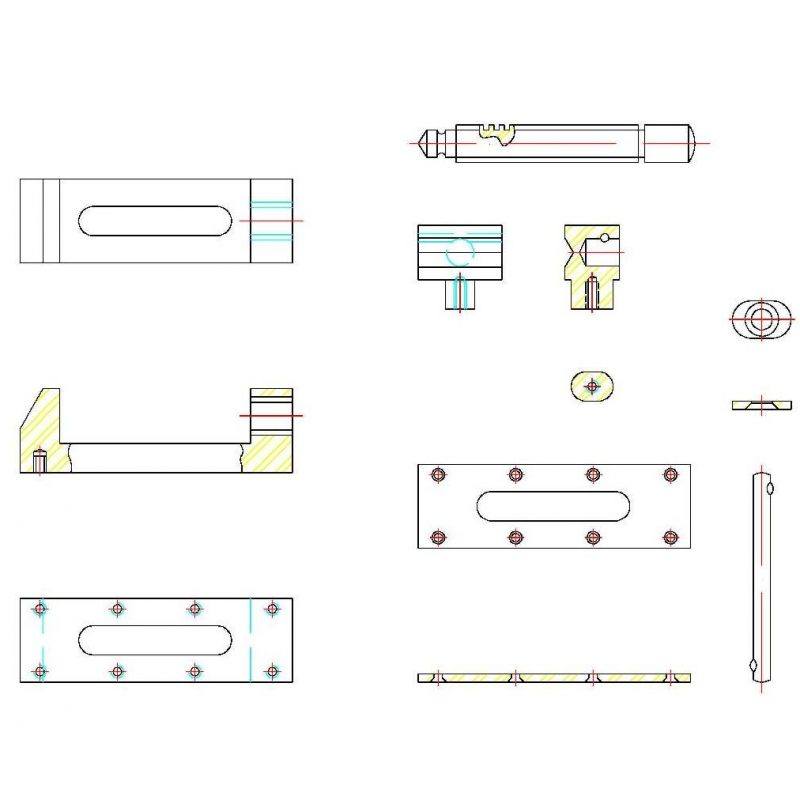 Mine Winch Walrus DWG Block for AutoCAD • Designs CAD