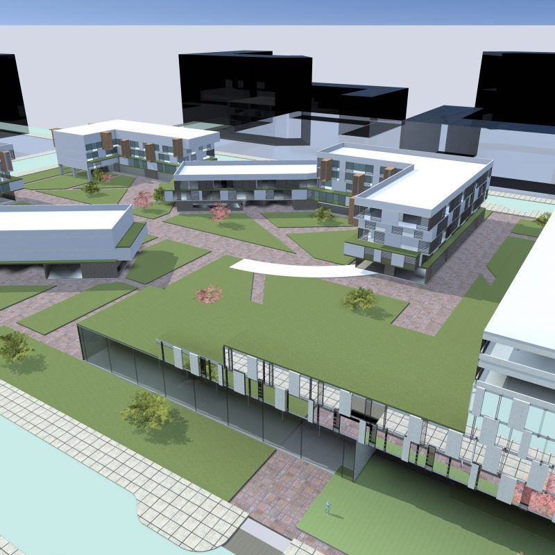 Hose With 3 Floors DWG Block for AutoCAD • Designs CAD