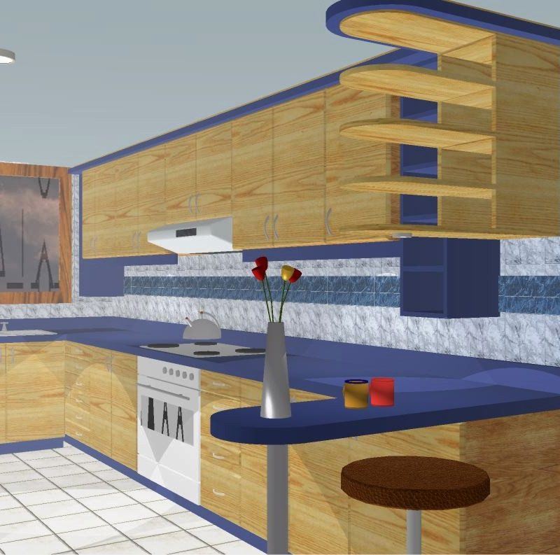 Design Of Kitchen 3D DWG Model for AutoCAD • Designs CAD