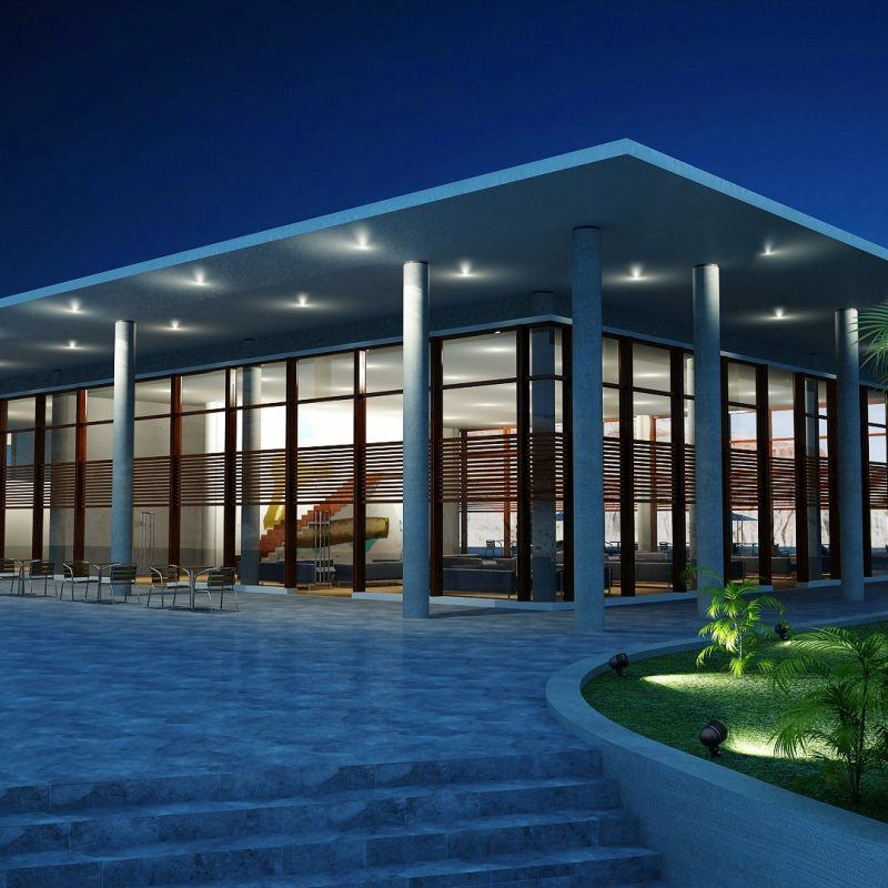 Club House - Stage 1 - Architecture DWG Full Project for AutoCAD ...