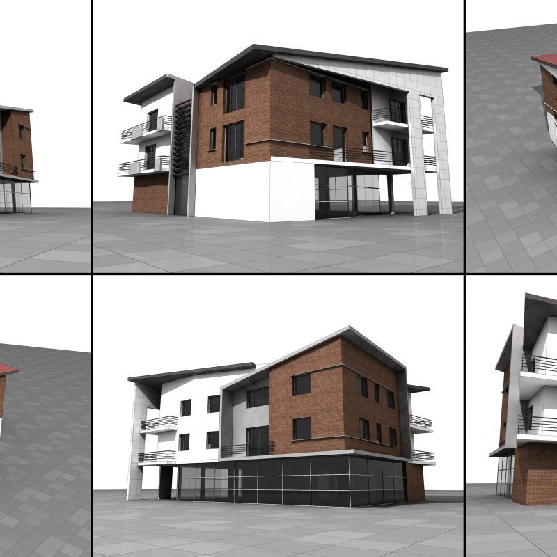 Modern Home DWG Block for AutoCAD • Designs CAD