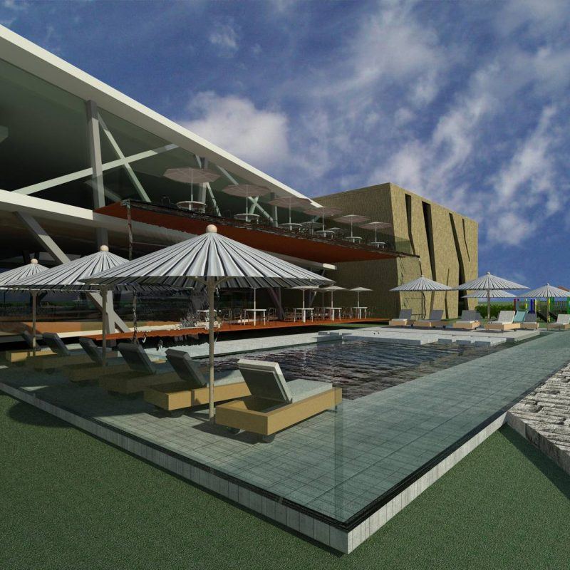Tourism Restaurant 3D DWG Plan for AutoCAD | DesignsCAD