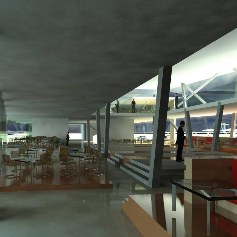 Tourism Restaurant 3D DWG Plan for AutoCAD | DesignsCAD