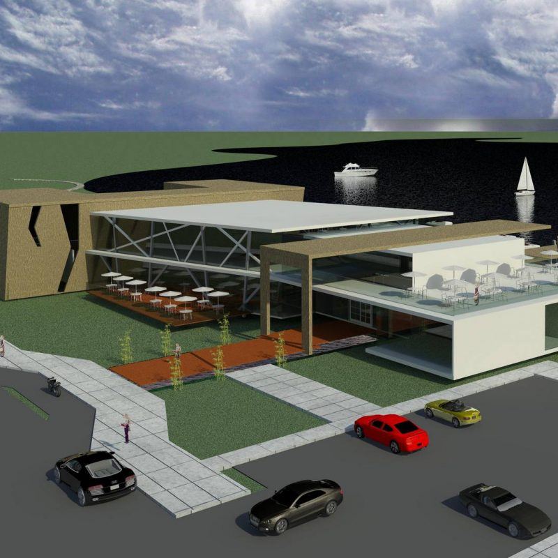 Tourism Restaurant 3D DWG Plan for AutoCAD | DesignsCAD