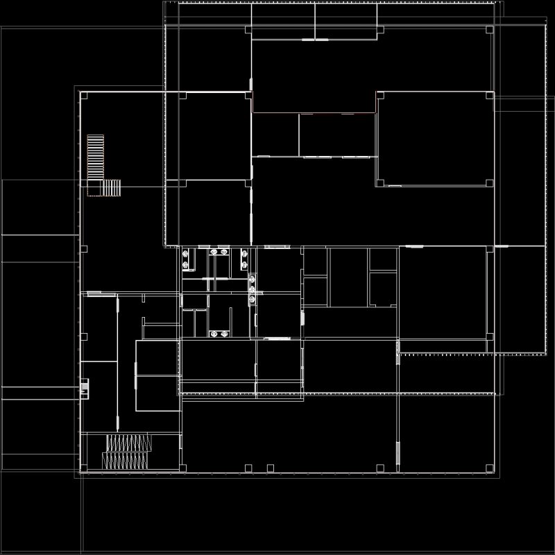 Administrative Building 3D DWG Model for AutoCAD • Designs CAD