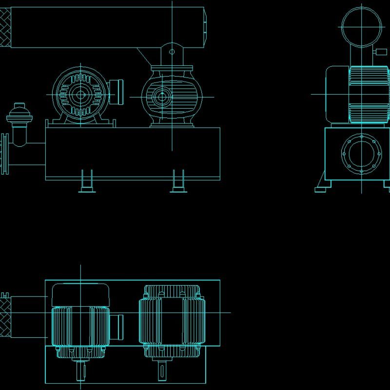 Air Blower DWG Block for AutoCAD • Designs CAD