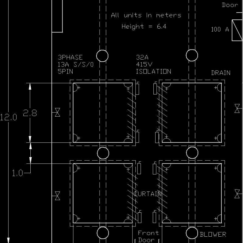 Air Conditioning Laboratory Layout Project DWG Full Project for AutoCAD ...