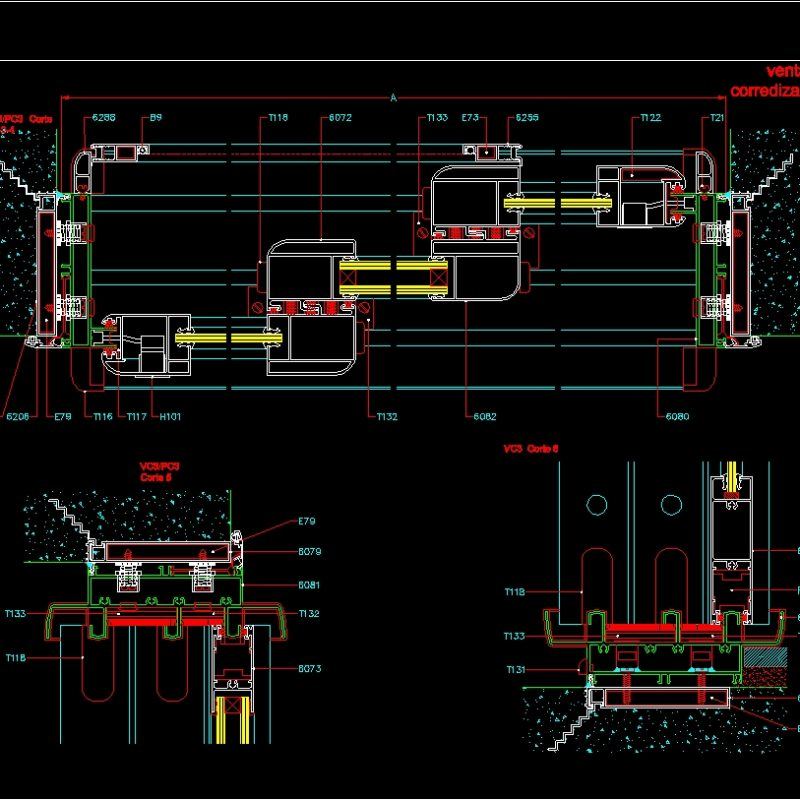 Aluminium Carpentry DWG Block for AutoCAD • Designs CAD