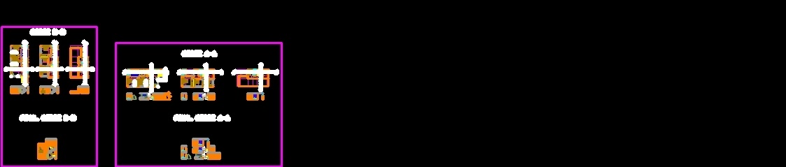 Architecture And Family Housing Cuts DWG Block for AutoCAD • Designs CAD