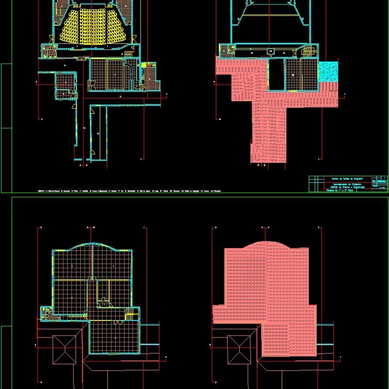 Auditorium And Multipurpose Space DWG Full Project for AutoCAD ...