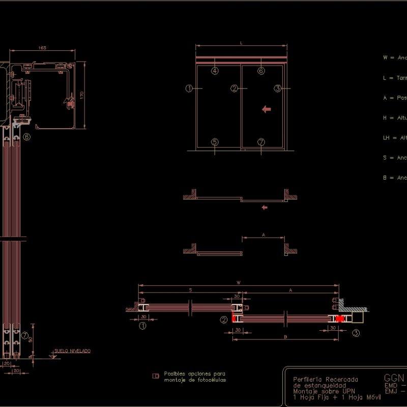 Automatic Doors DWG Block for AutoCAD • Designs CAD