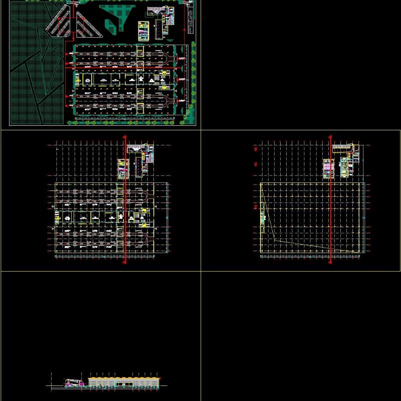 Automobile Assembly Plant DWG Plan for AutoCAD • Designs CAD