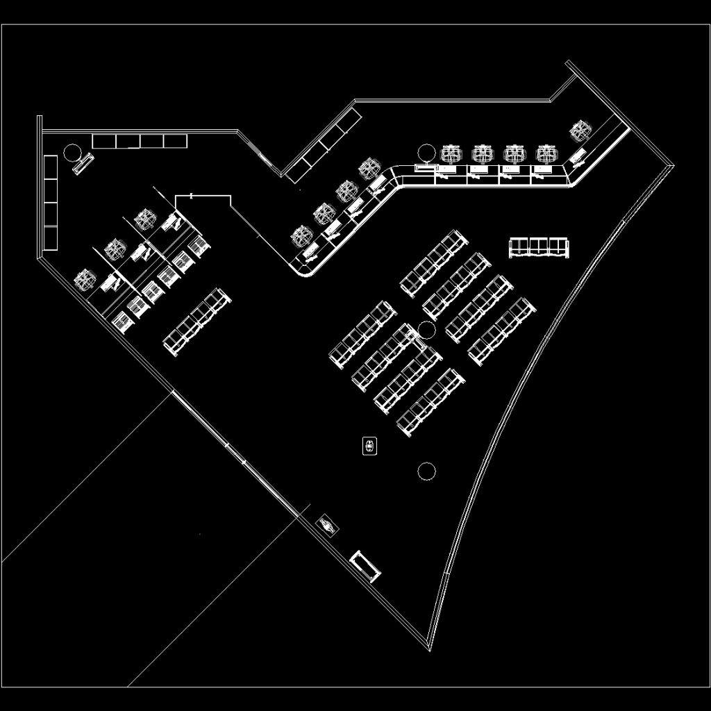 Bank Agency In Design DWG Detail for AutoCAD • Designs CAD