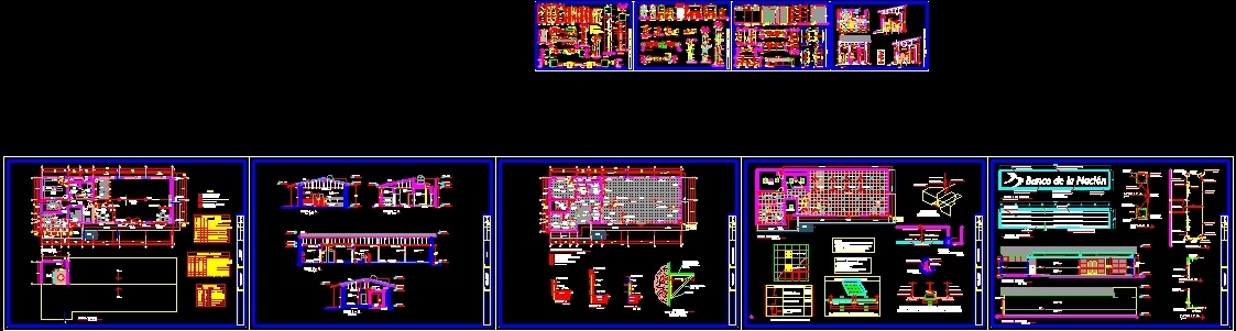 Bank Branch Office, Huaca, Paita, Peru DWG Block for AutoCAD • Designs CAD