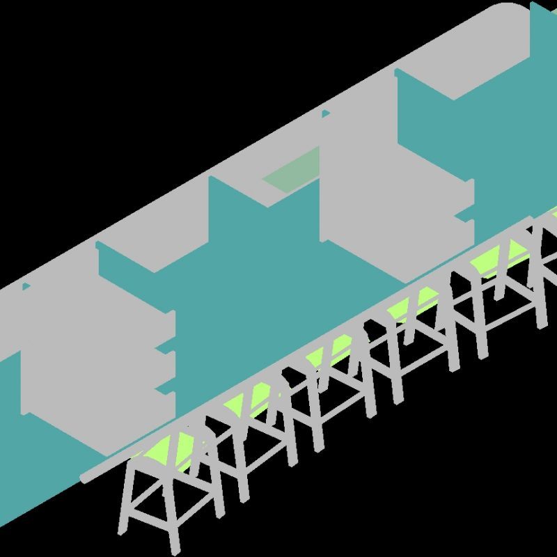 Bar DWG Block for AutoCAD • Designs CAD