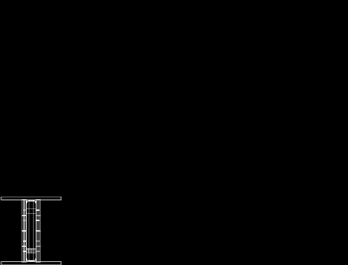 Base For Hydraulic Press DWG Block for AutoCAD • Designs CAD