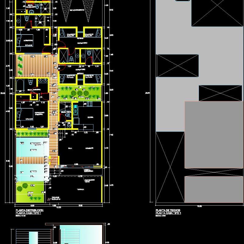 Beach House DWG Block for AutoCAD | DesignsCAD