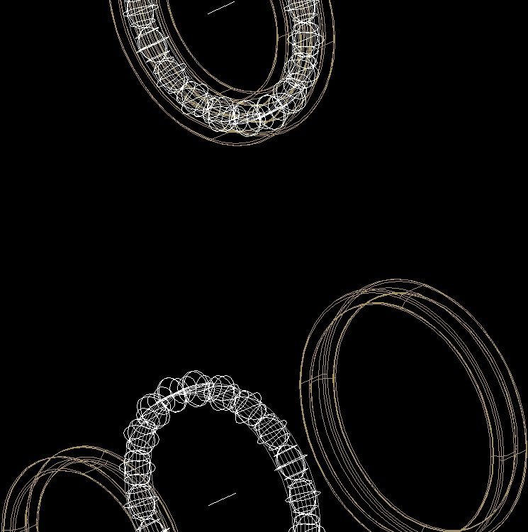 Bearing 3D DWG Model for AutoCAD • Designs CAD