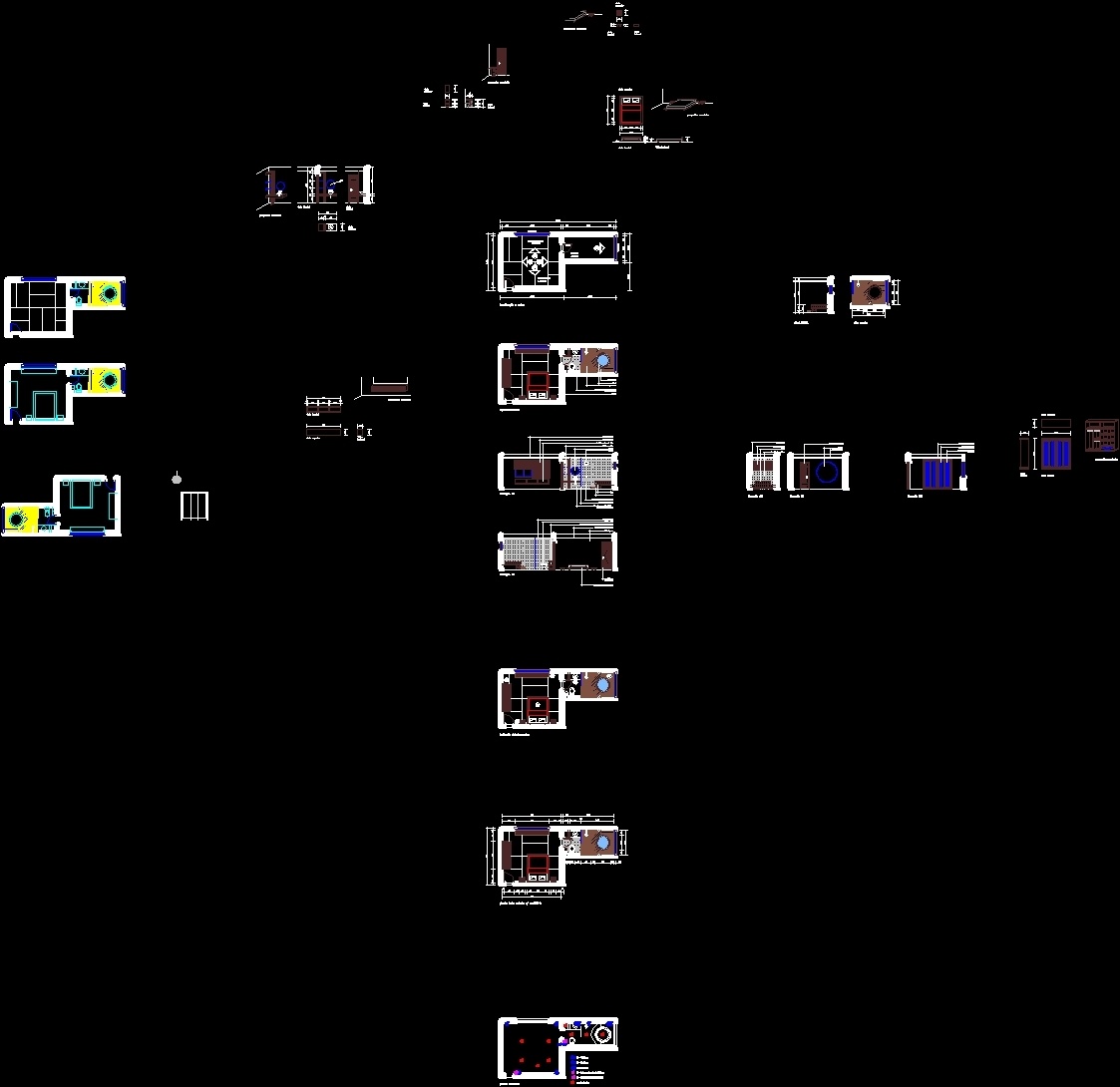 Bed Room Japanese DWG Full Project for AutoCAD • Designs CAD