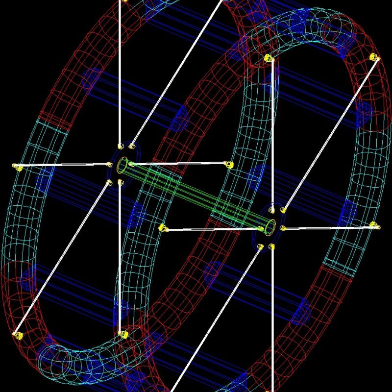 Beech Wheel 3D DWG Model for AutoCAD | DesignsCAD