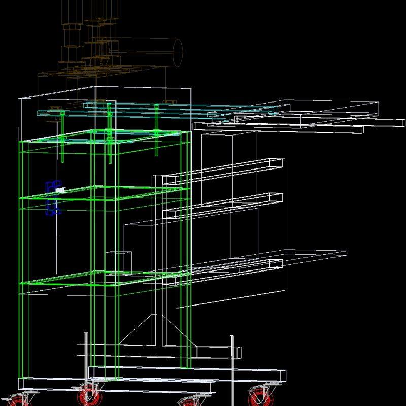 Blister Trolley 3D DWG Model for AutoCAD • Designs CAD