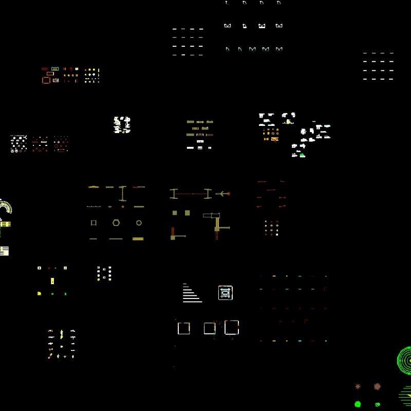 Block Number - Counter Tops 3D DWG Model for AutoCAD • Designs CAD