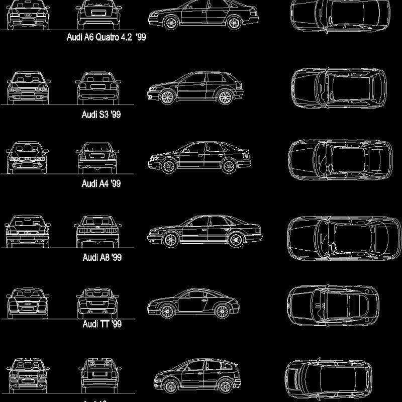 Blocks Cars DWG Block for AutoCAD • Designs CAD
