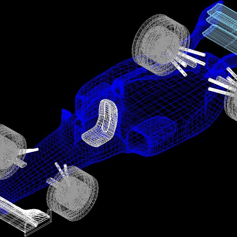 Bmw -Wlliams F1 3D DWG Model for AutoCAD • Designs CAD