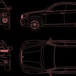 Bmw X6 Car Model Car DWG Model for AutoCAD • Designs CAD