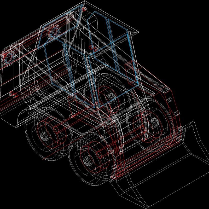 Bobcat 3D DWG Model for AutoCAD | Designs CAD