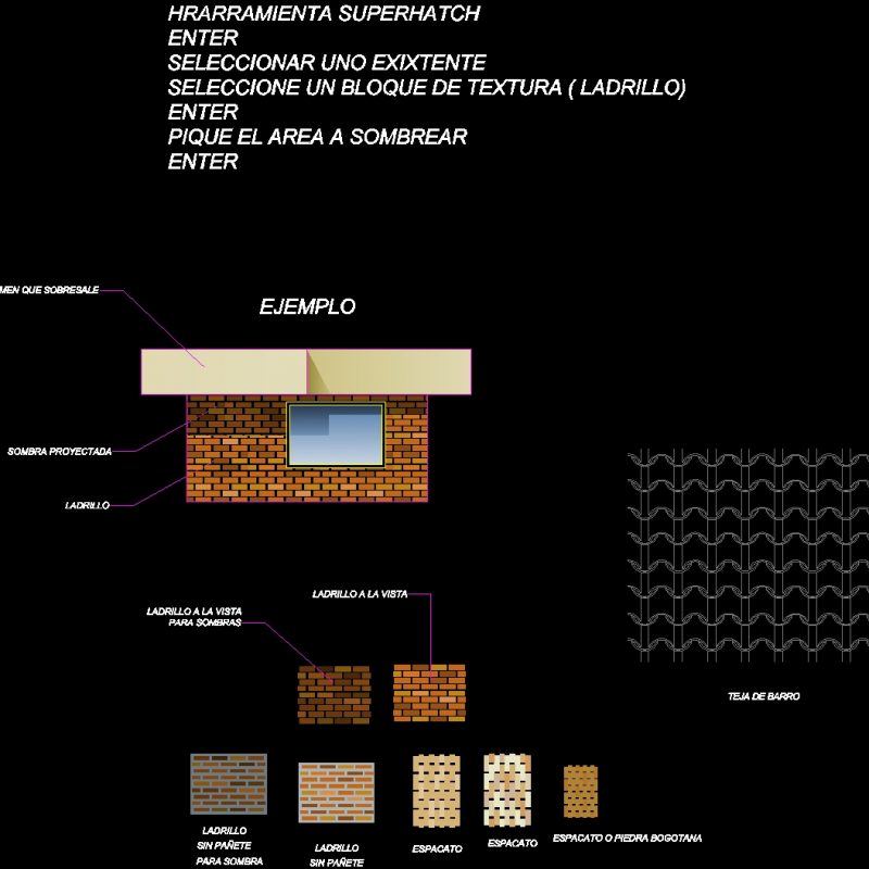 Brick Wall Textures DWG Block for AutoCAD • Designs CAD