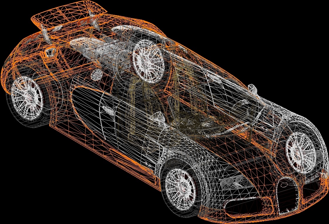Bugatti Veyron Cad Block Autocad Drawings Free Download