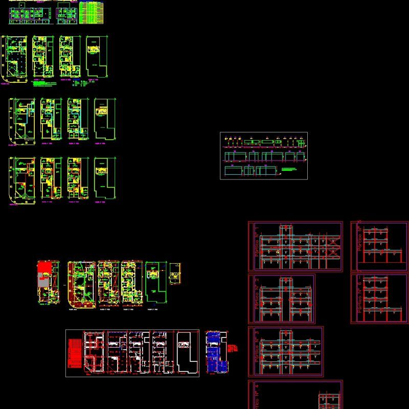 Building On The Corner DWG Detail for AutoCAD | DesignsCAD