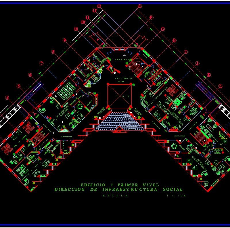 Building Urban Development DWG Block for AutoCAD • Designs CAD
