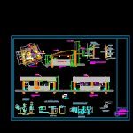 Bullring, Bull Fighting Arena 3D DWG Plan for AutoCAD • Designs CAD