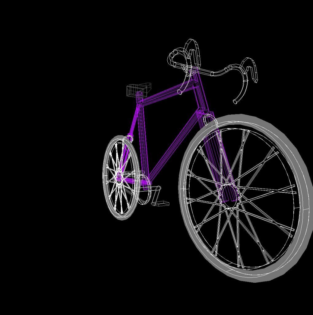 Bycicle 3D DWG Model for AutoCAD • Designs CAD