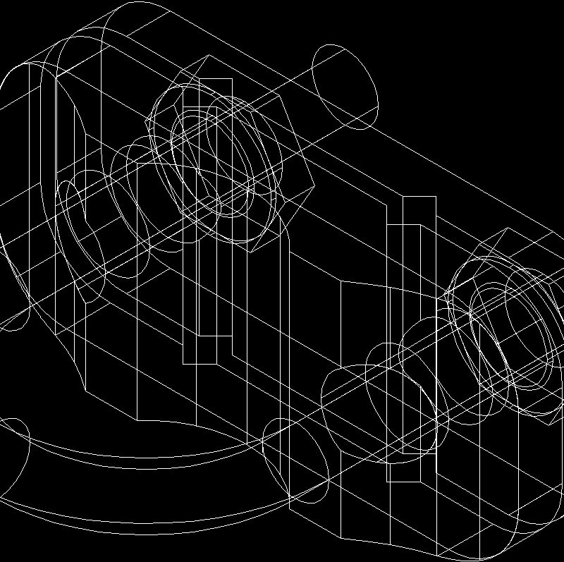 Cable Connector Pipe 3D DWG Model for AutoCAD • Designs CAD