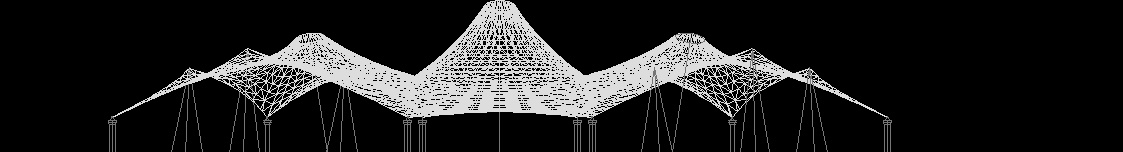 Canvas With Park Canvas Covered With Pvc - Marquees DWG Block for ...