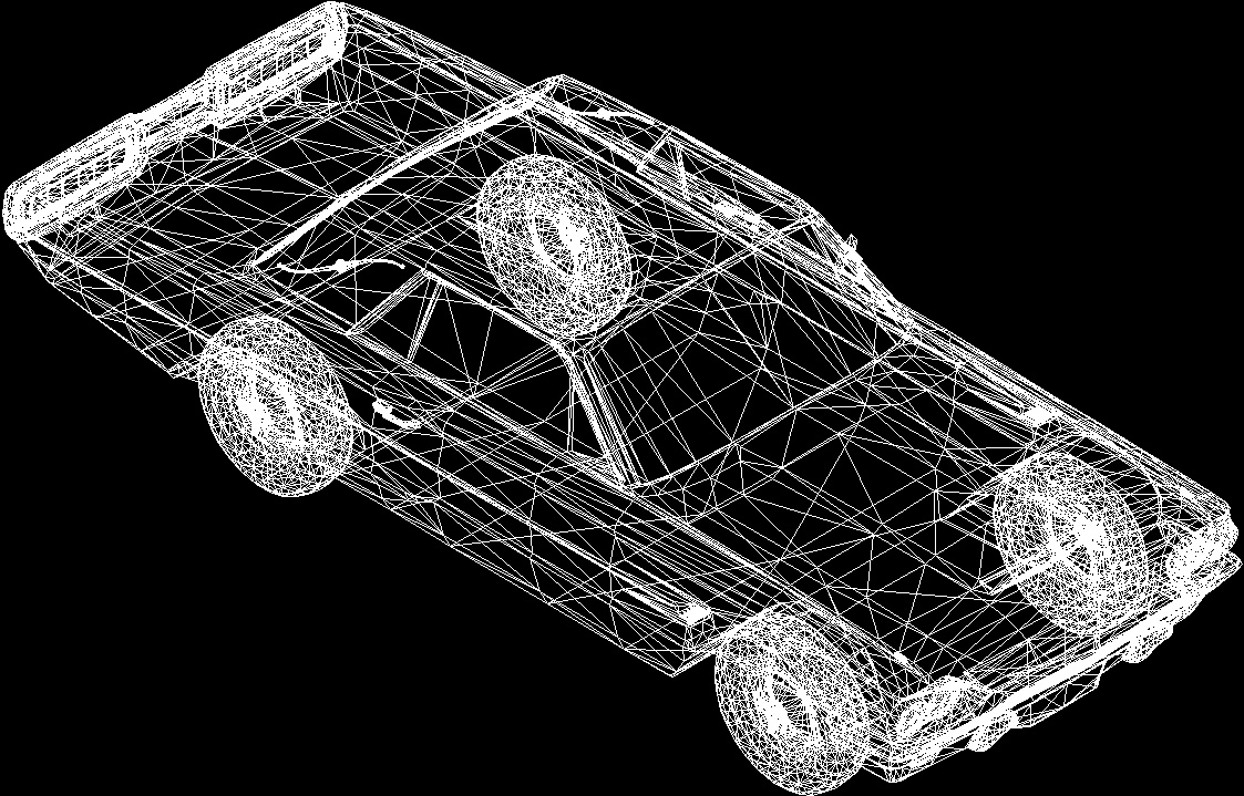 Car - 1964ford Thunderbird With Applied Materials 3D DWG Model for ...