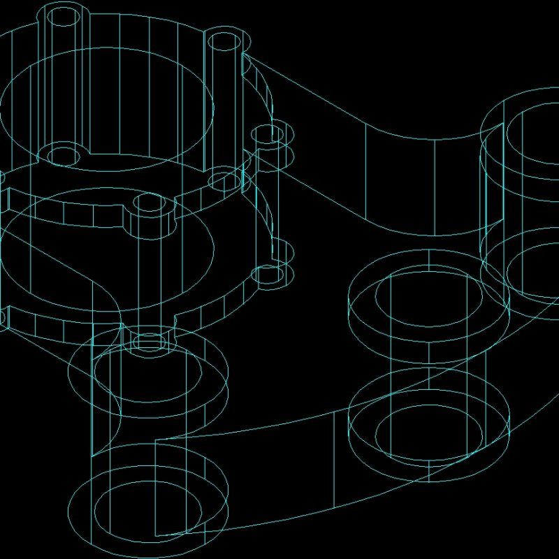 Car Piece 3D DWG Model for AutoCAD | DesignsCAD