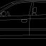 Car Profile 2D DWG Elevation for AutoCAD • Designs CAD