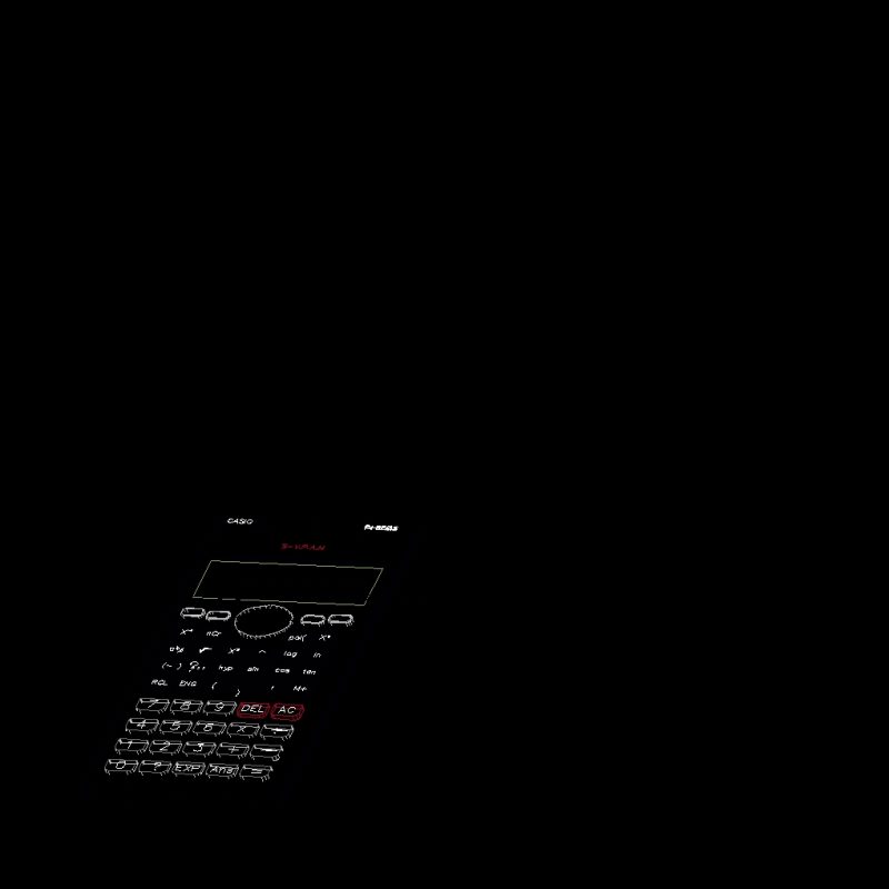 Casio Calculator DWG Block for AutoCAD • Designs CAD