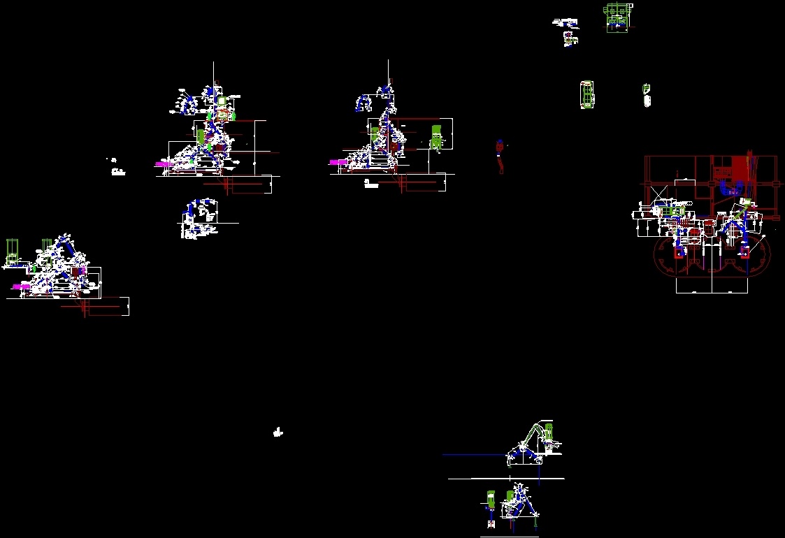 Cement Factory Dust Collector Filters DWG Block for AutoCAD • Designs CAD