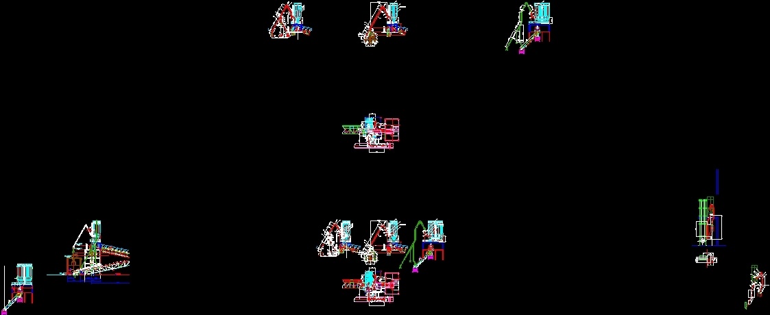 Cement Factory, Dust Collector In Conveyor Head DWG Full Project for ...