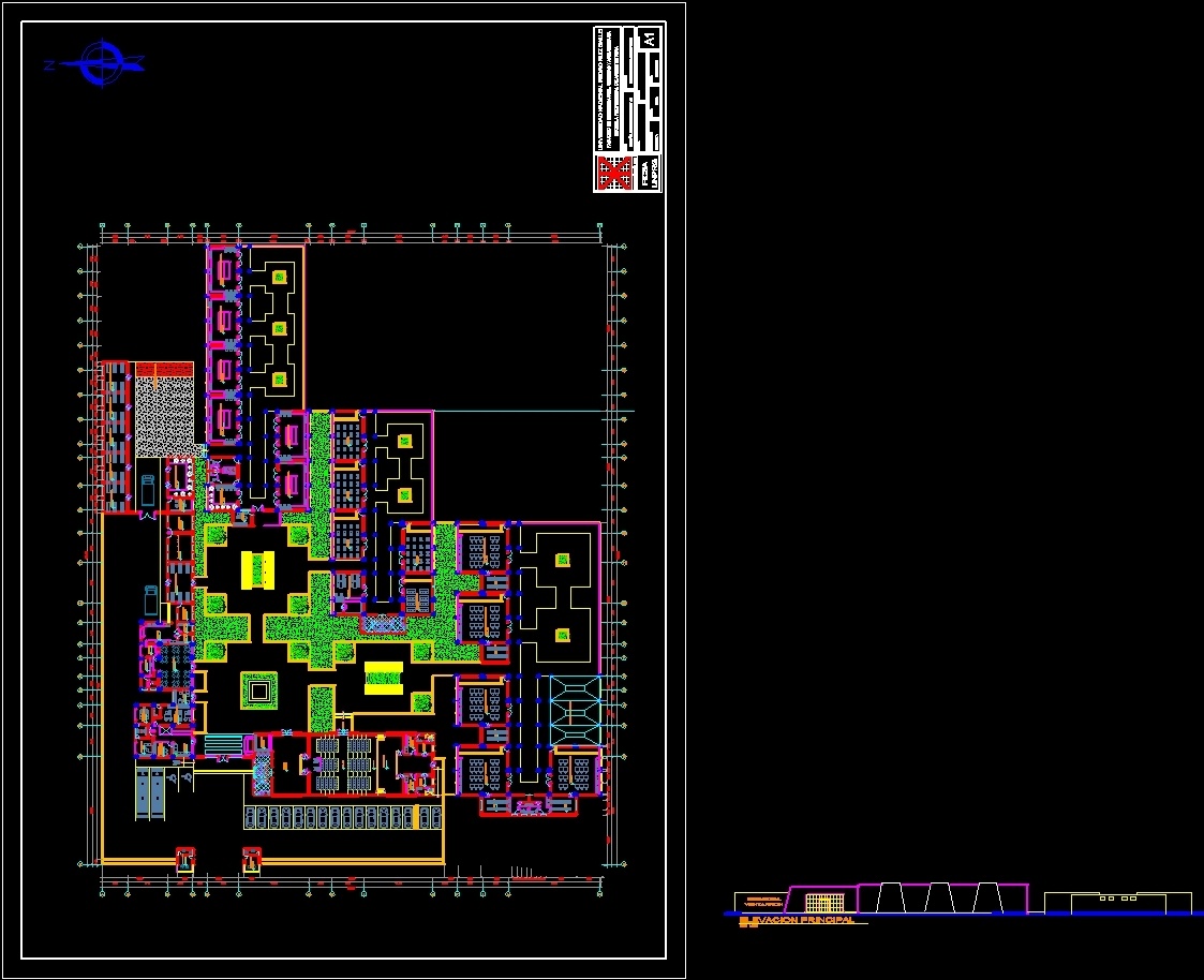 Centre For Cultural Research Center DWG Full Project for AutoCAD ...