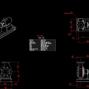 Centrifugal Pump DWG Block for AutoCAD | Designs CAD