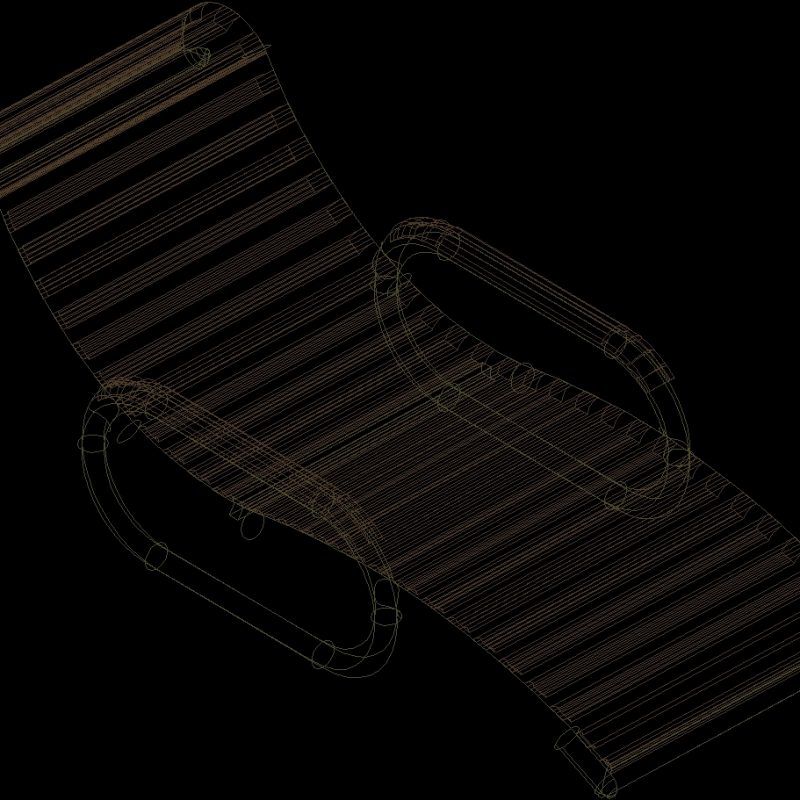 Chair For Sun DWG Block for AutoCAD | DesignsCAD