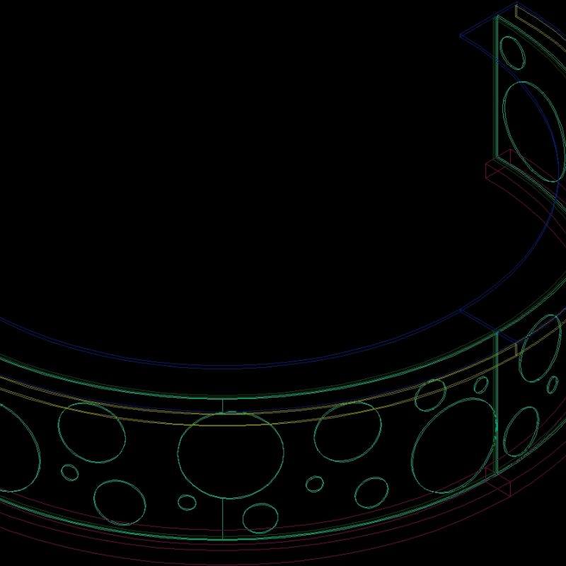 Circular Bar 3D DWG Model for AutoCAD • Designs CAD