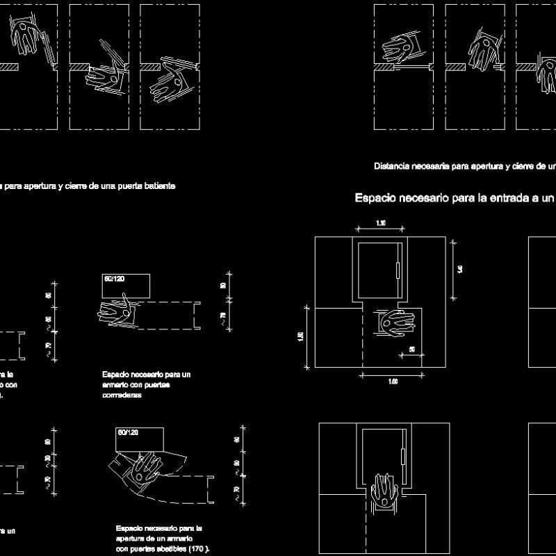 Circulation Spaces DWG Block for AutoCAD | DesignsCAD
