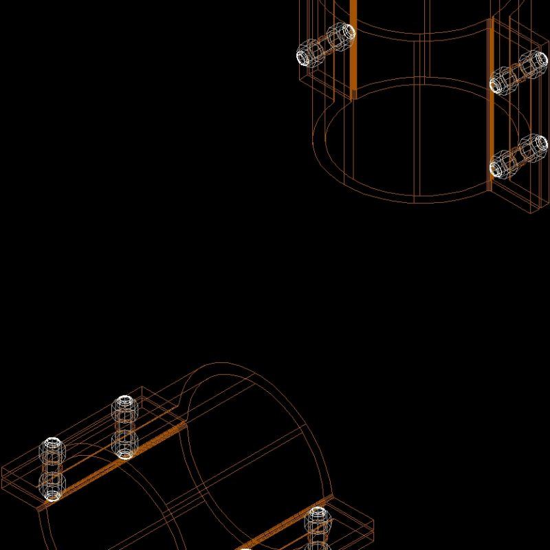 Clamps 3D DWG Model for AutoCAD • Designs CAD